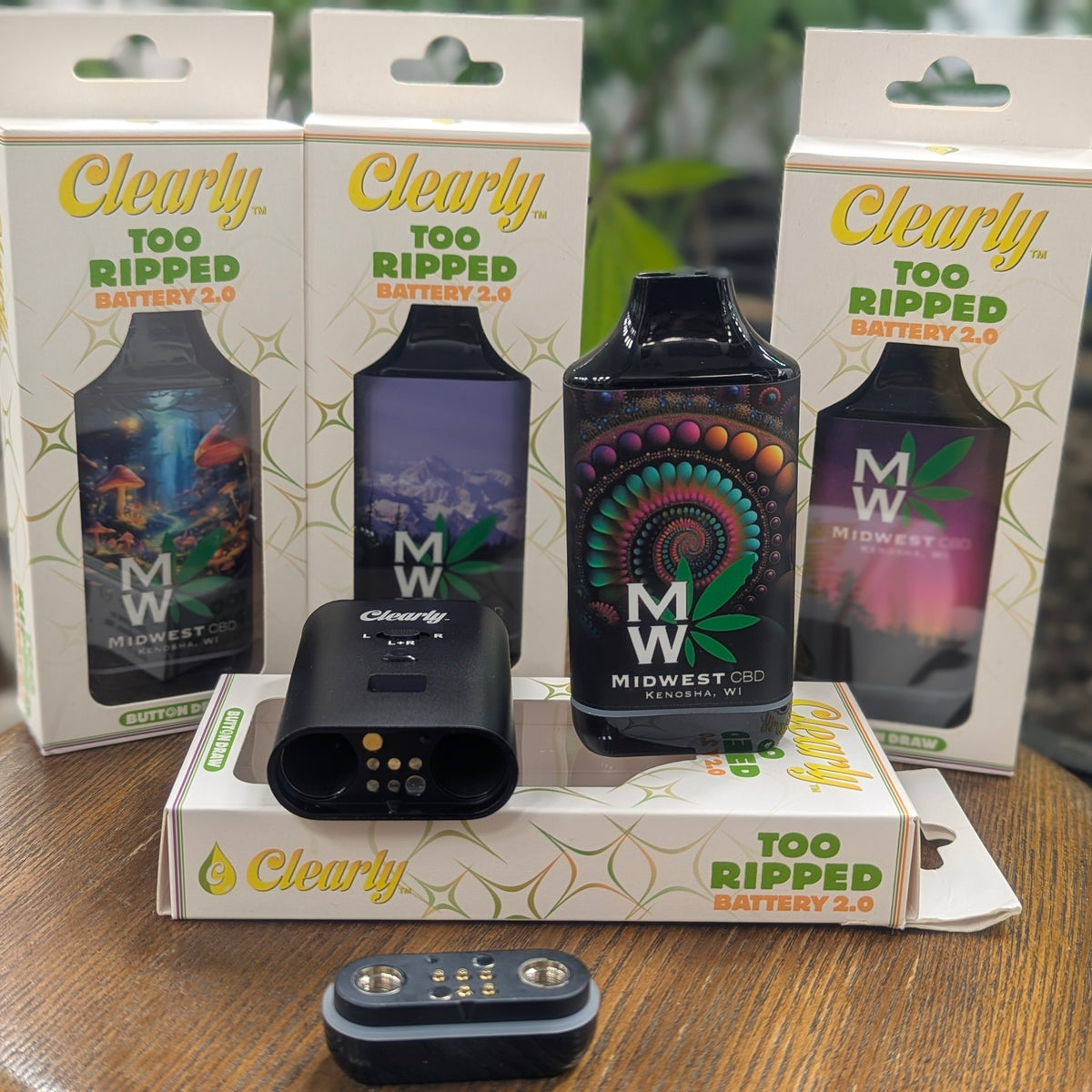 Clearly Too Ripped Vape Battery – Midwest Kenosha