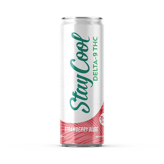 Stay Cool Strawberry Blast Delta 9 THC Drink – Midwest Kenosha